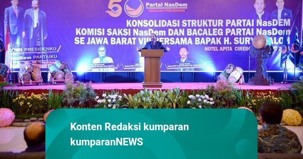 Surya Paloh Targetkan NasDem Dapat 18-20 Juta Suara di Pemilu 2019 | kumparan.com